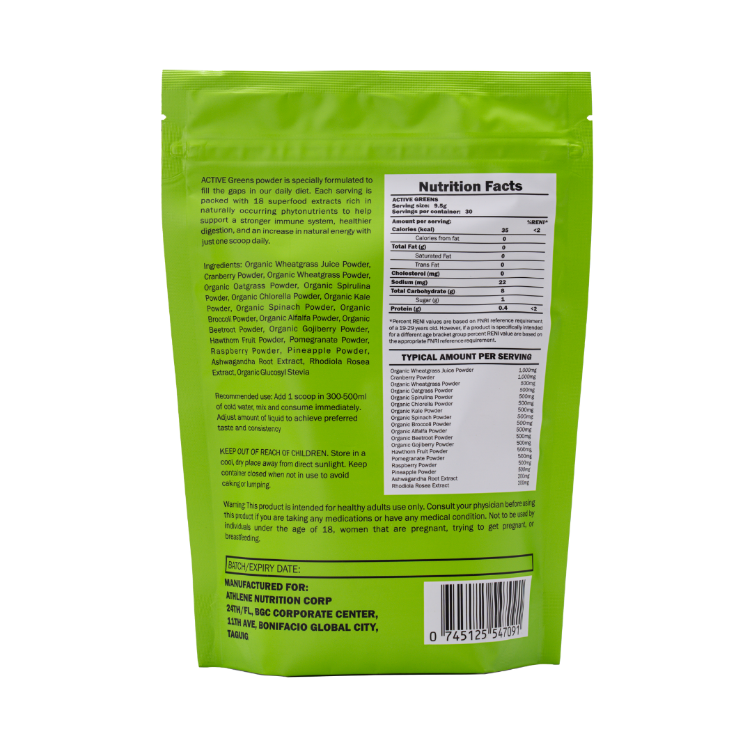 ACTIVE Greens – Athlene Nutrition