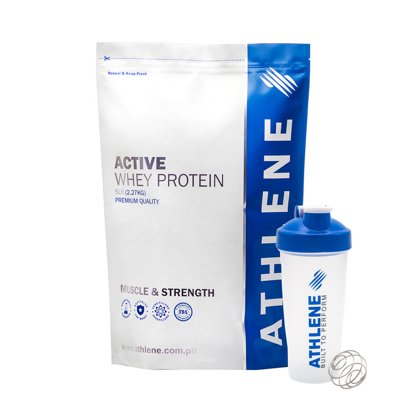 ACTIVE Whey Protein 5lbs with Shaker Bundle – Athlene Nutrition
